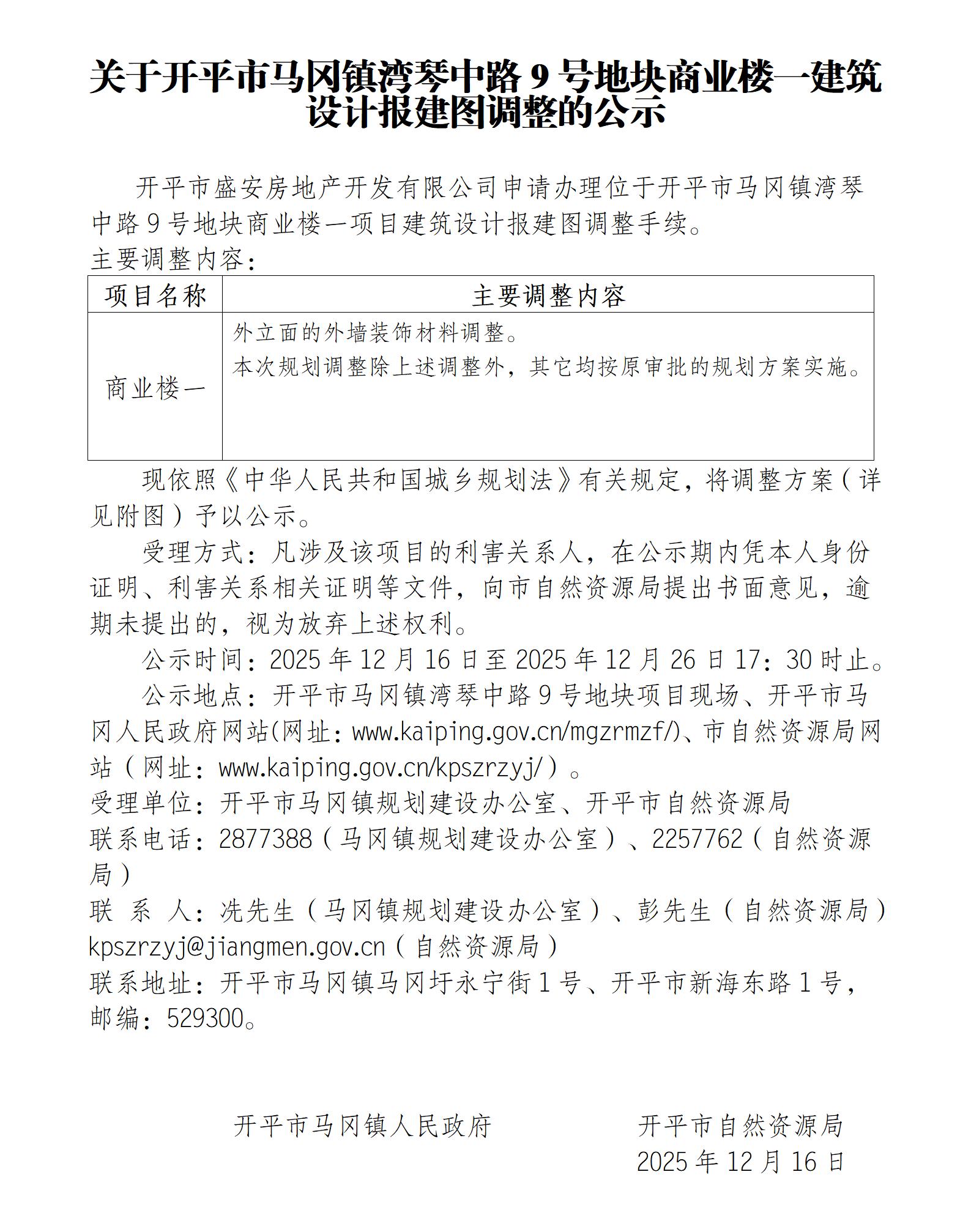 开平市自然资源局