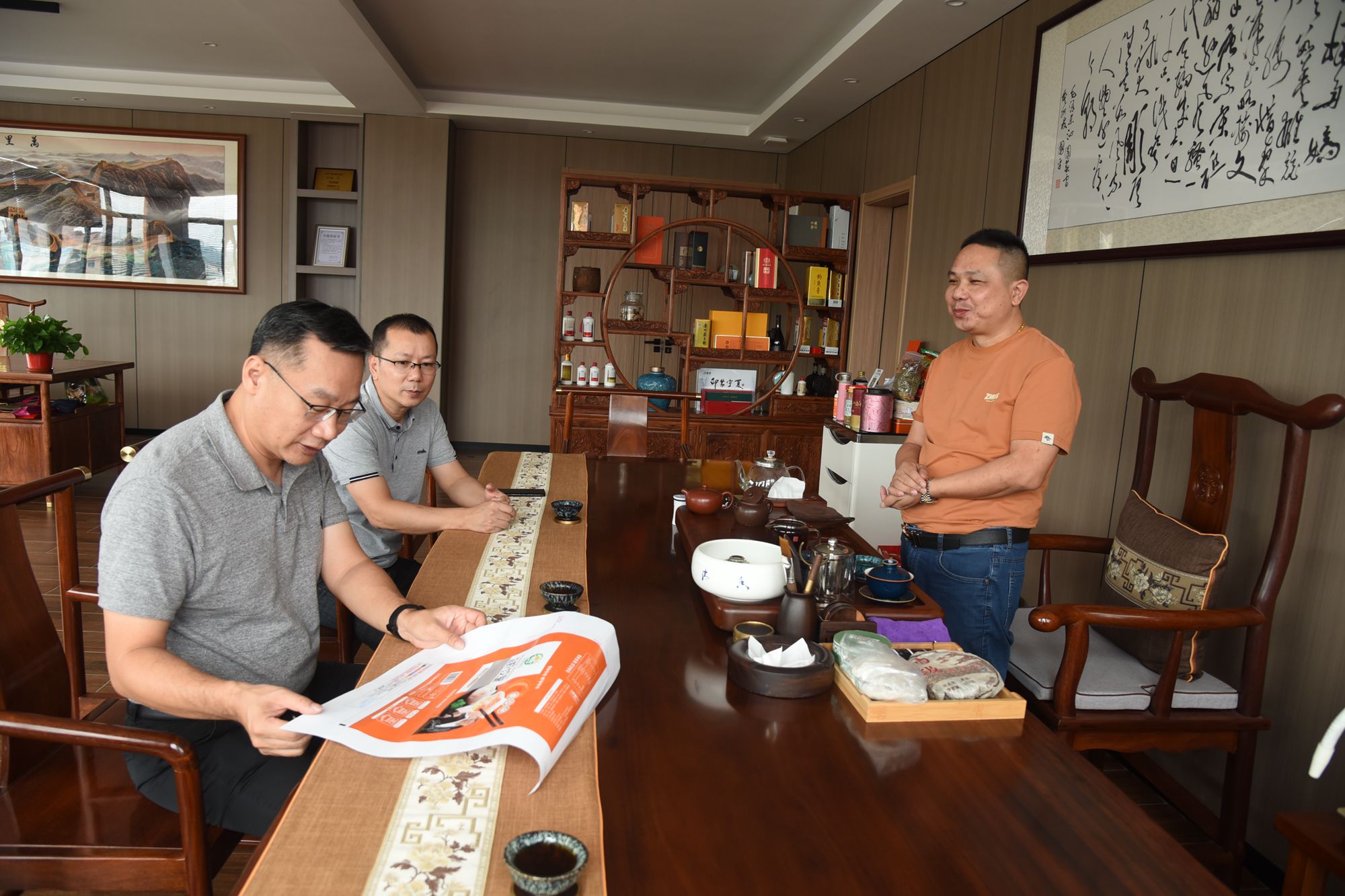 市市场监管局到广东新雄基食品科技有限公司调研预制菜发展情况